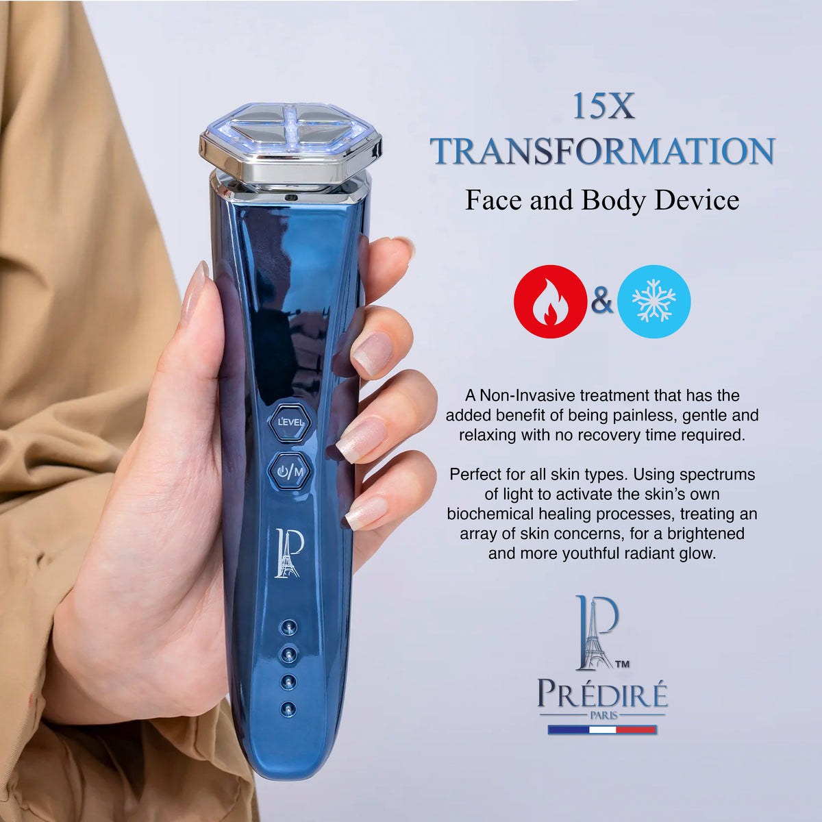 15X Transformation Face and Body Device – Prédiré Paris