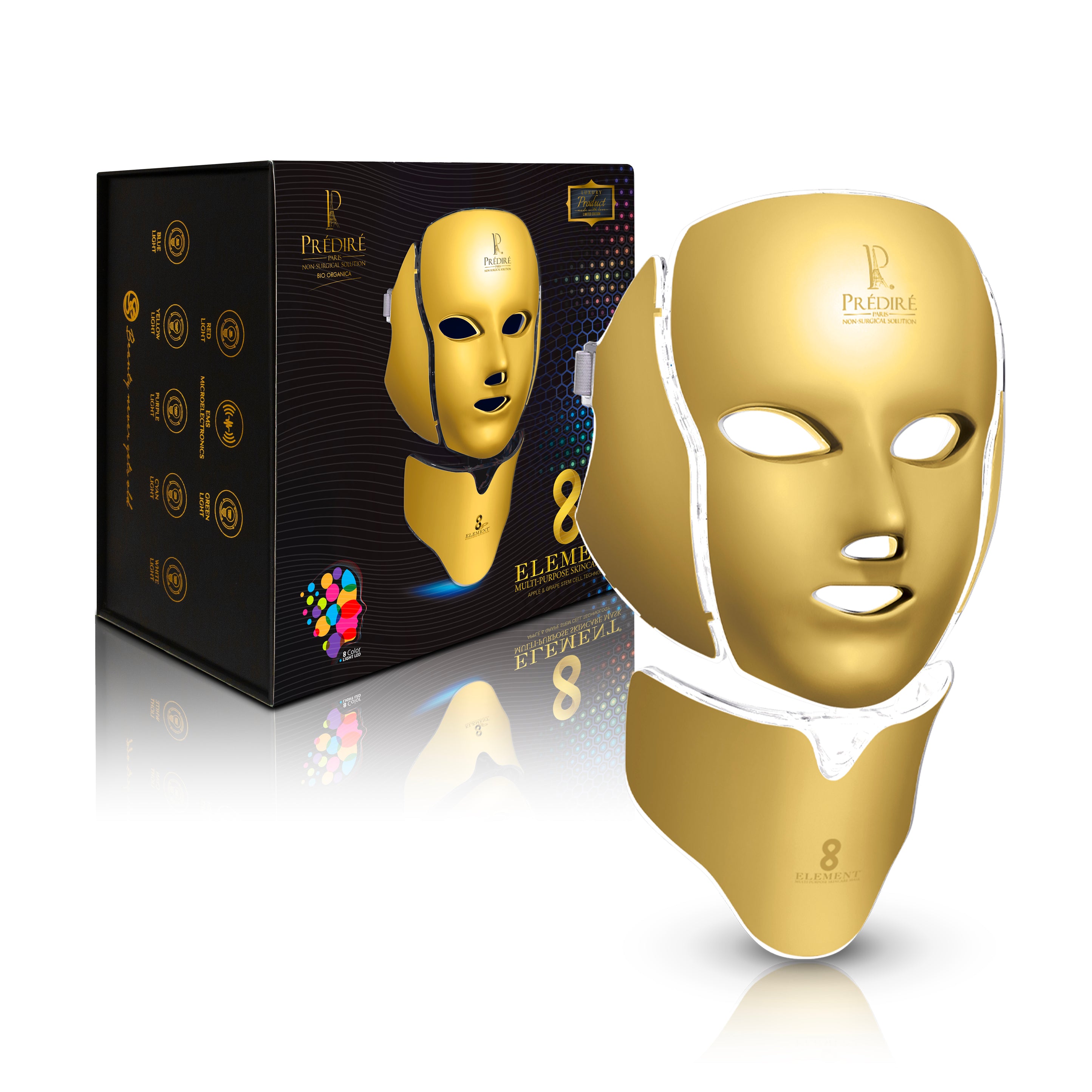 8 Element Multi-Purpose Skincare Mask (GOLD) | Non-Surgical Solution L ...