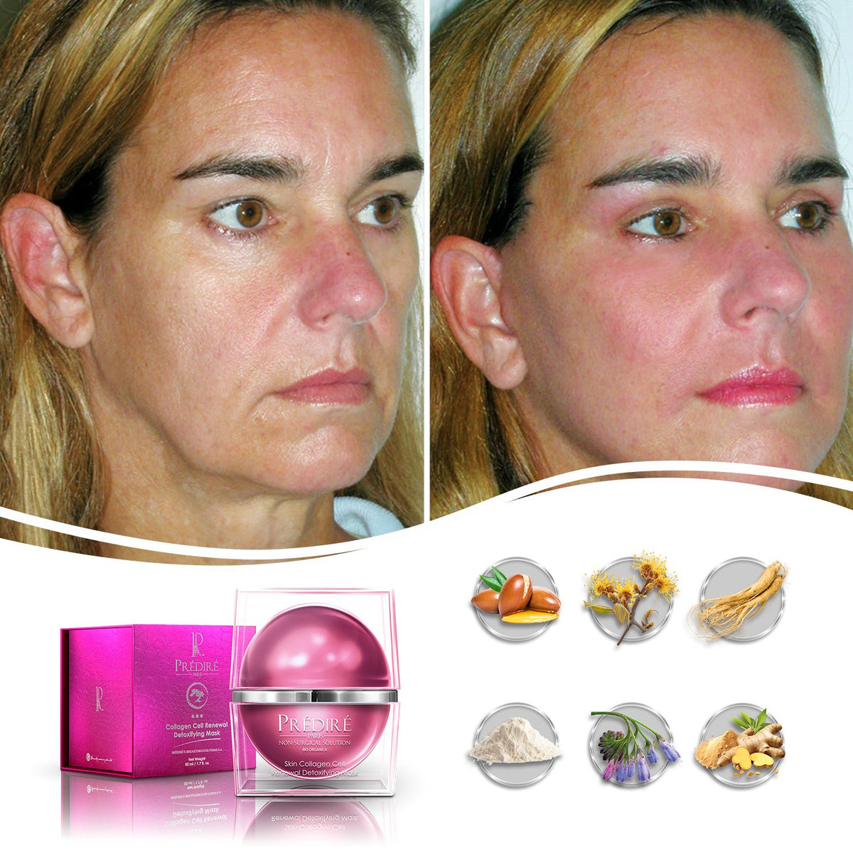 Our Skin Collagen Cell Renewal Detoxifying Mask transforms dull and ...