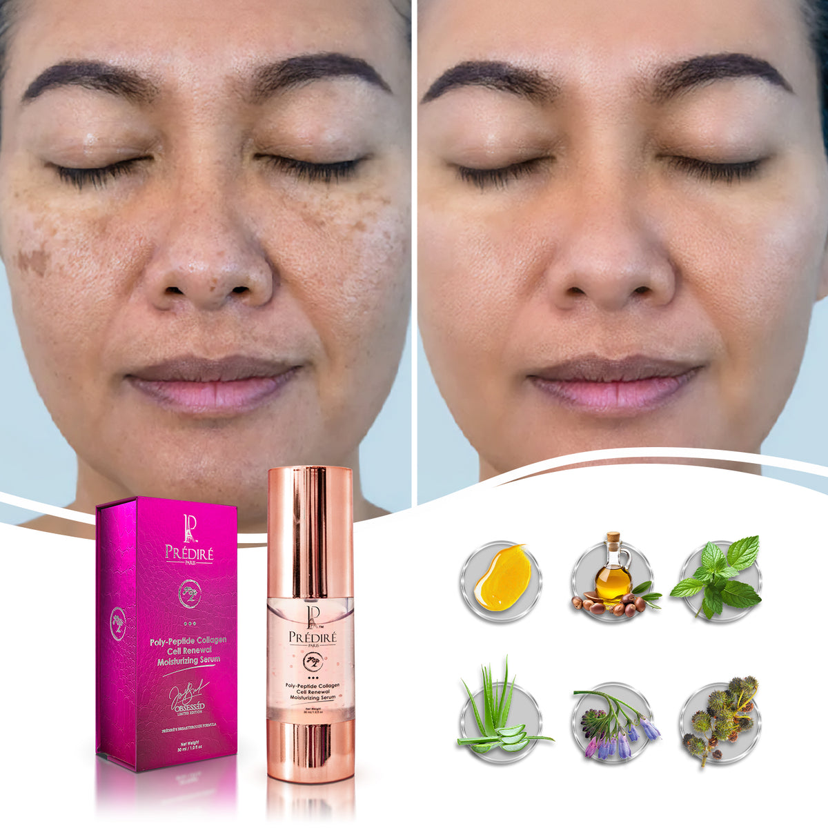 Our Skin Collagen Cell Renewal Night Serum works wonders while you ...