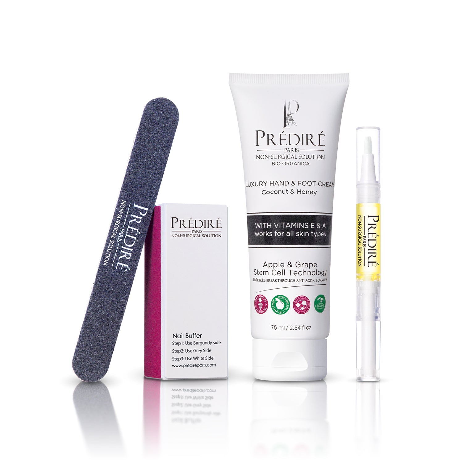 Lionails Luxury Manicure Set | Coconut and Honey 4-Piece Set – Prédiré ...