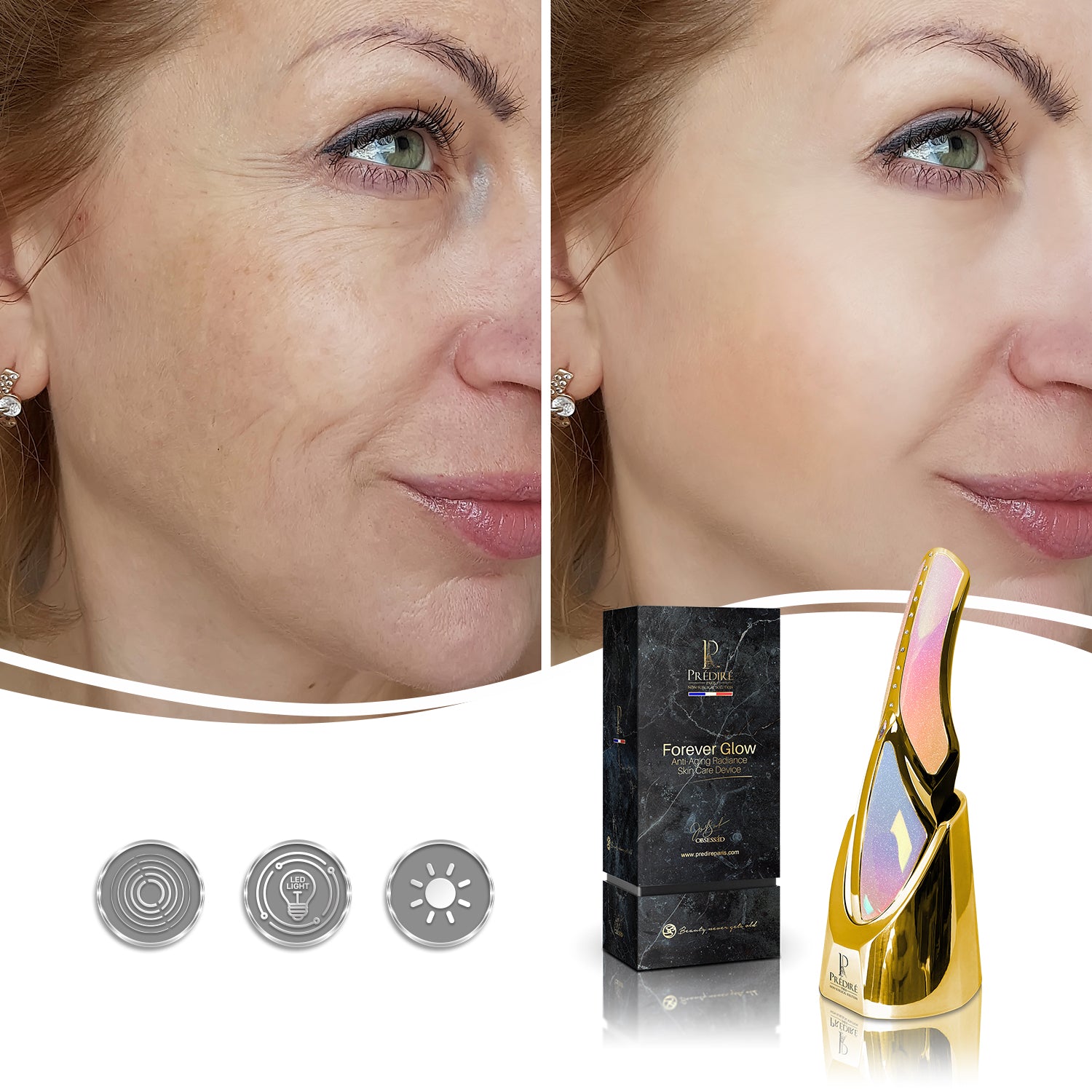 Forever Glow Anti-Aging Radiance Skin Care Device – Prédiré Paris