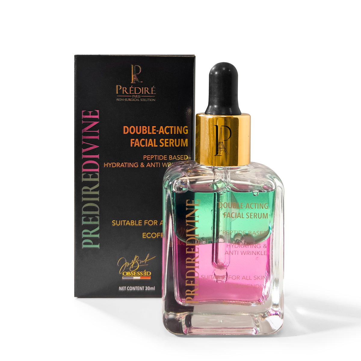 Double-Acting Facial Serum Peptide Based Hydrating & Anti Wrinkle ...