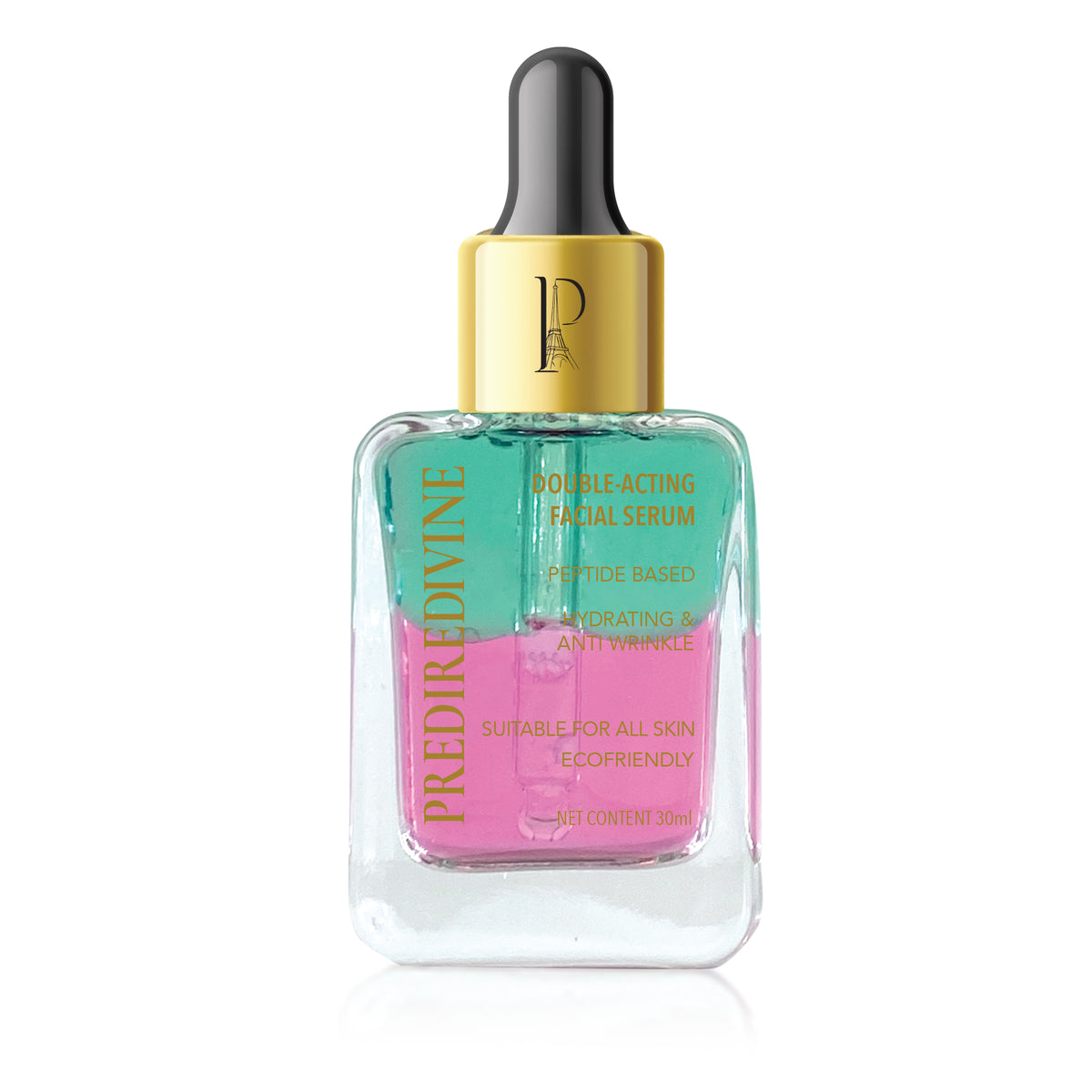 Double-Acting Facial Serum Peptide Based Hydrating & Anti Wrinkle ...