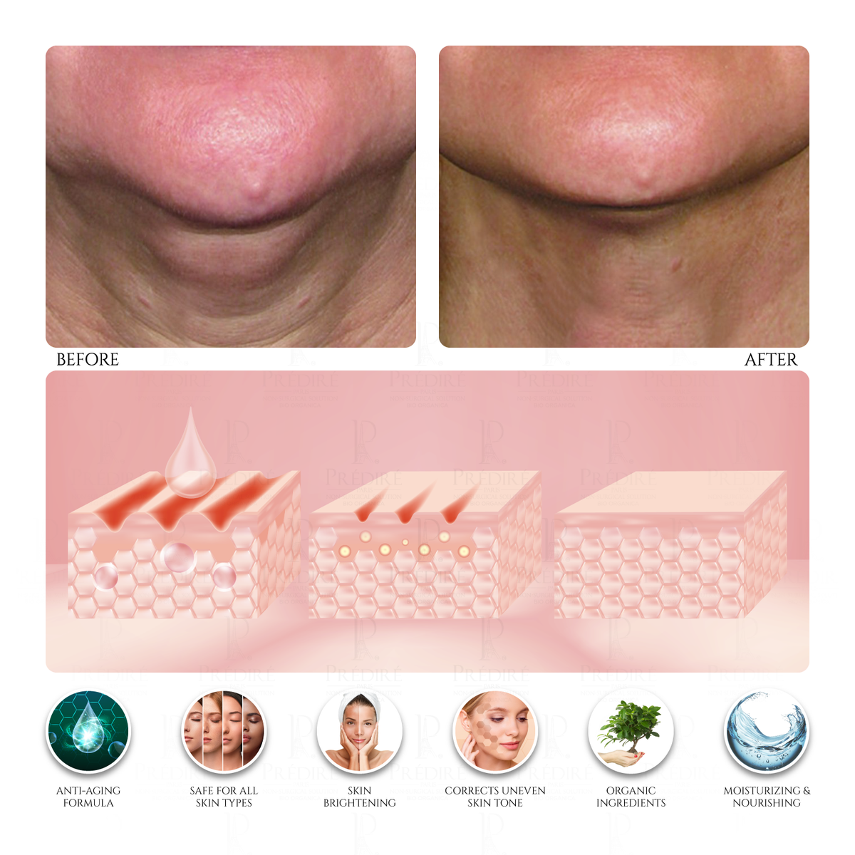 Red Wine Intensive Mask Face, Neck and Chest, 50 ml – Prédiré Paris